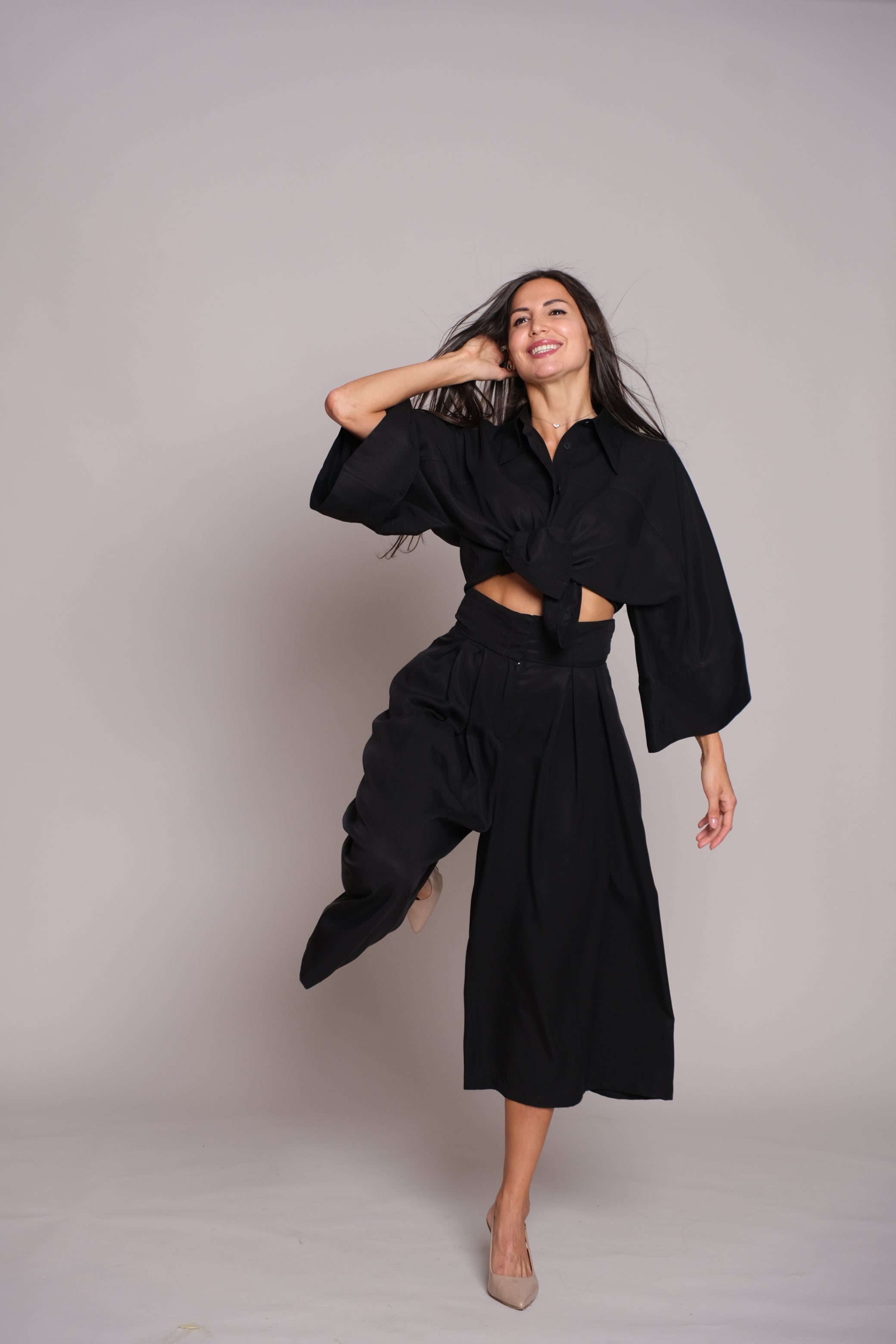 Flair Trousers Black – LavaLin